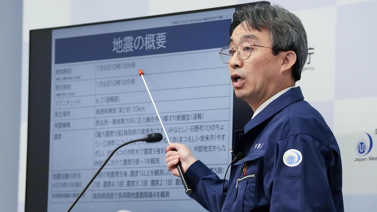 Magnitude 6.2 Earthquake Strikes Western Japan; No Tsunami Risk - India ...