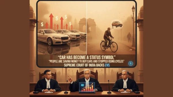 SC Car Status Symbol: Supreme Court Urges EV Shift Amid Delhi Pollution ...